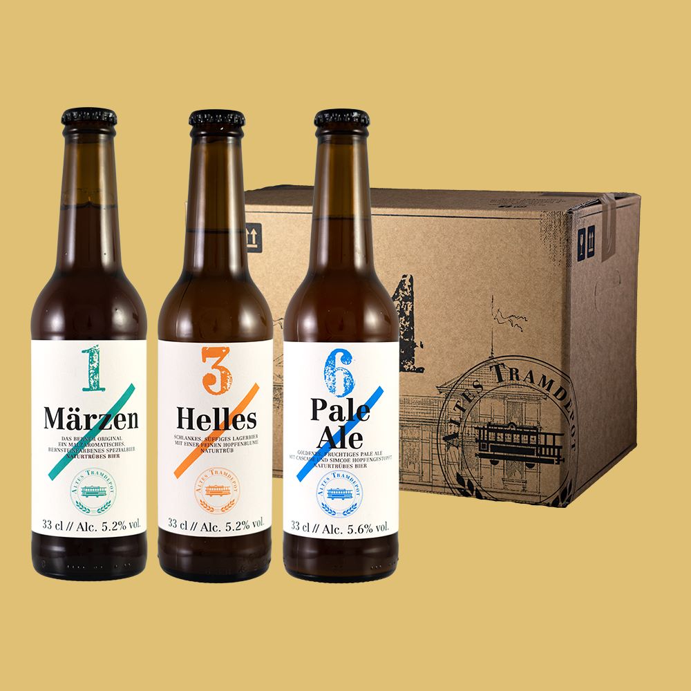 Berner Craft Bier bestellen - Online Shop der Brauerei Altes Tramdepot